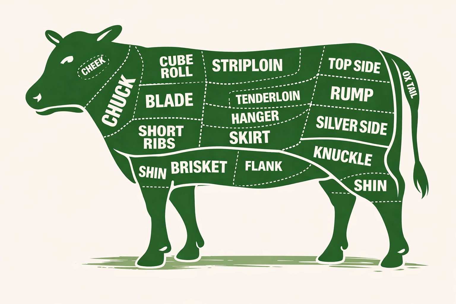 Beef Cuts Explained | Different Cuts of Beef Guide | Our Cow