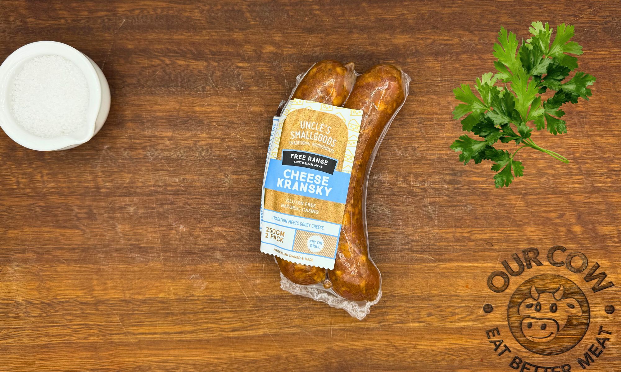 Free Range Cheese Kransky | Our Cow