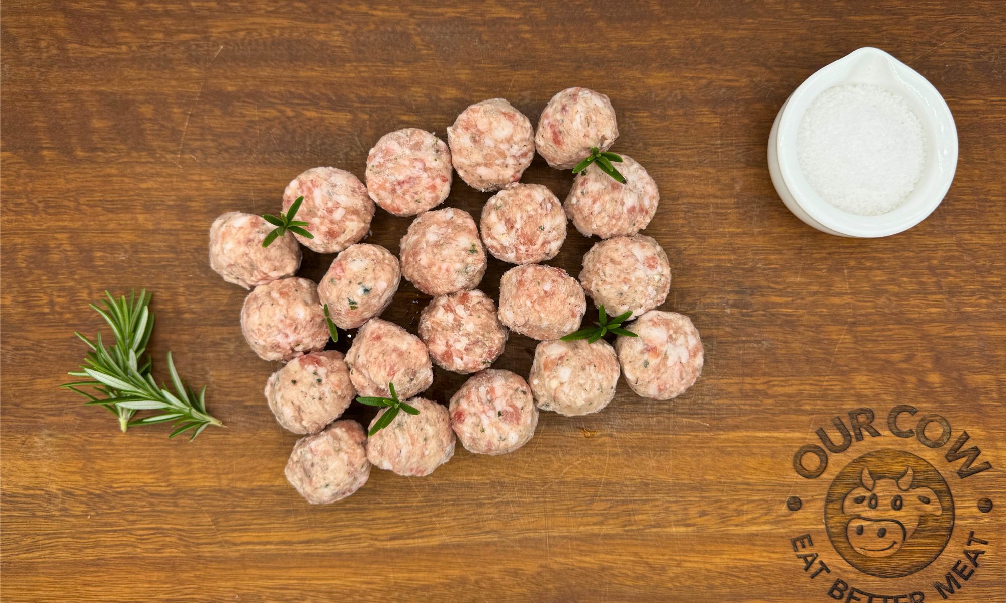 Free Range Pork Meatballs Delivery Australia | Our Cow