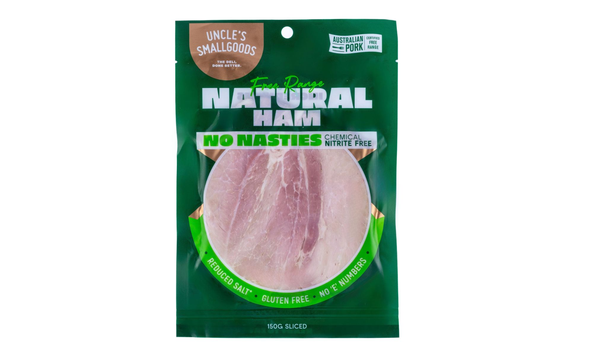 Nitrate Free Sliced Ham | Our Cow