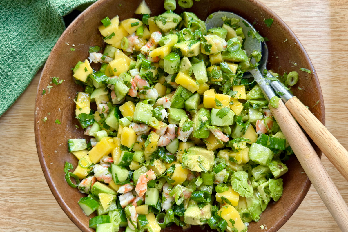 Prawn and Mango Salad | Our Cow