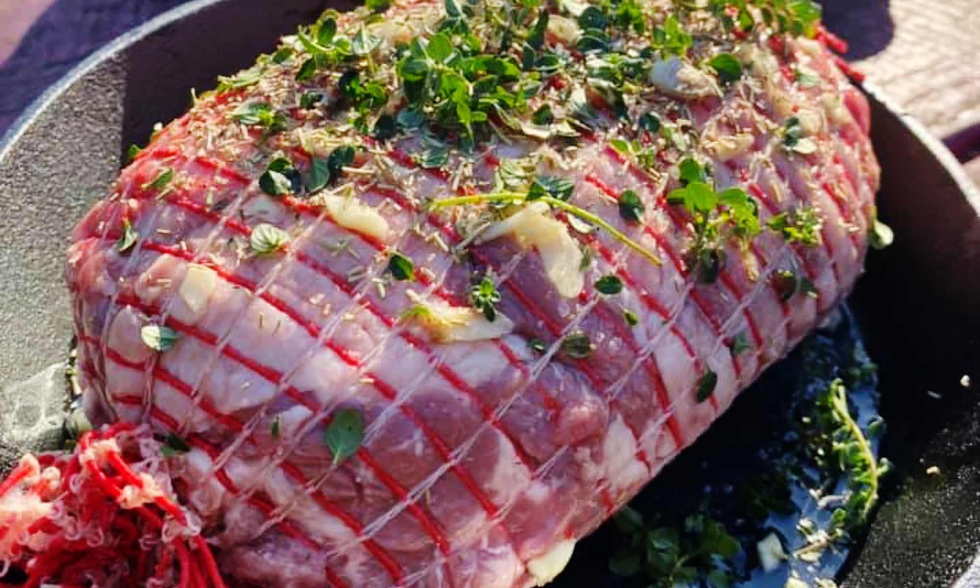 Camp Oven Lamb Roast | Our Cow