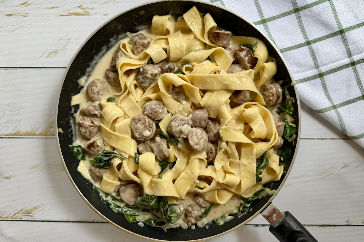 Sausage Pasta | Our Cow
